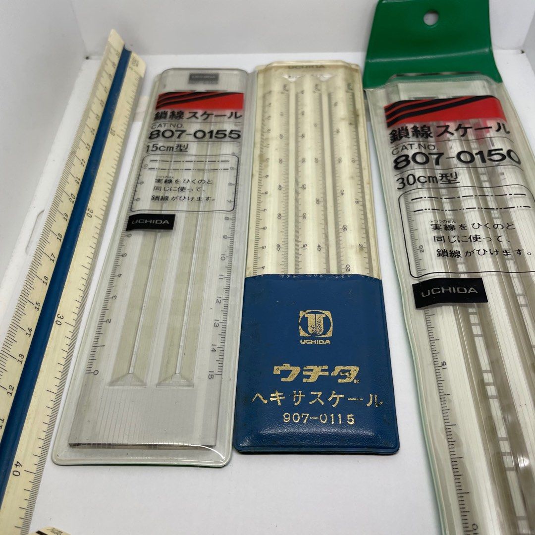 Drafting rulers proportional ruler assorted, Hobbies & Toys, Stationery ...