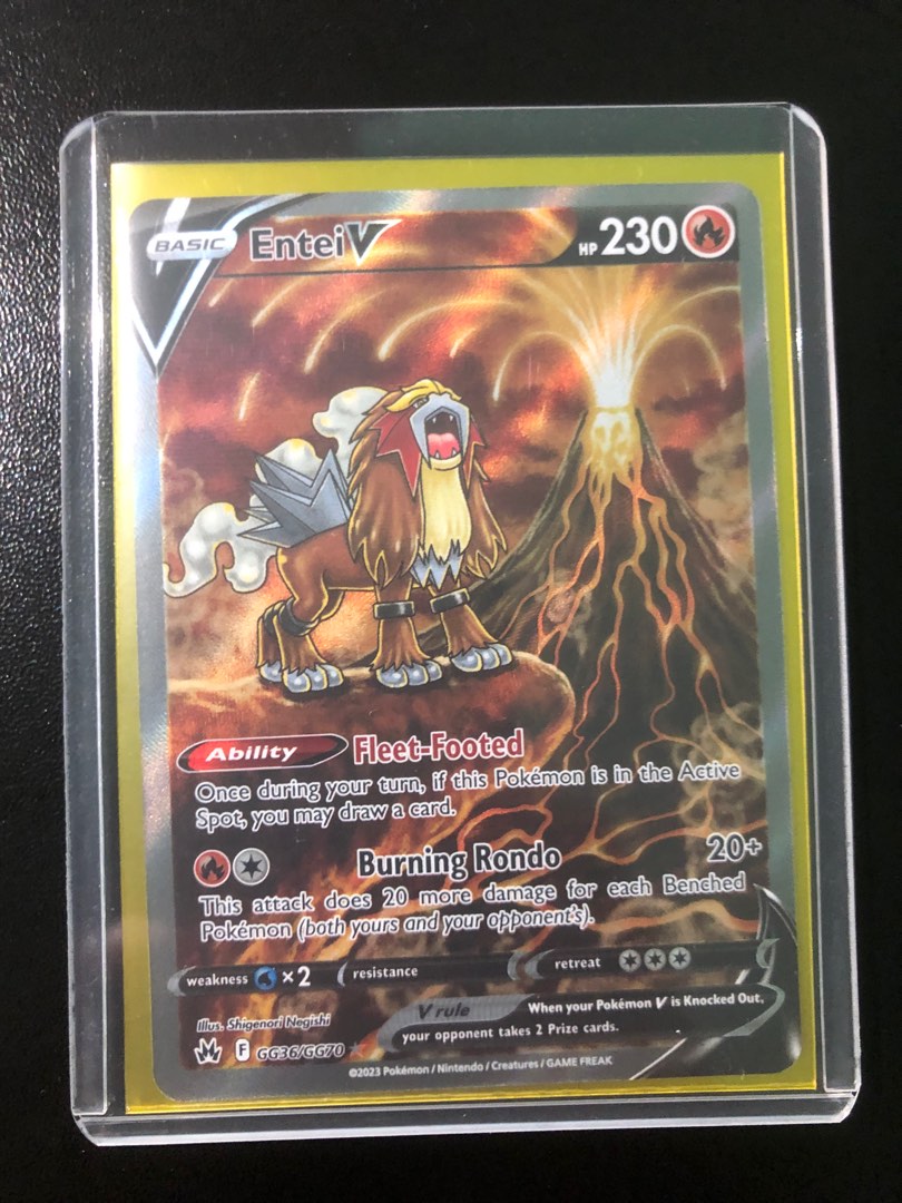 Entei V #GG36, Hobbies & Toys, Memorabilia & Collectibles, Vintage ...