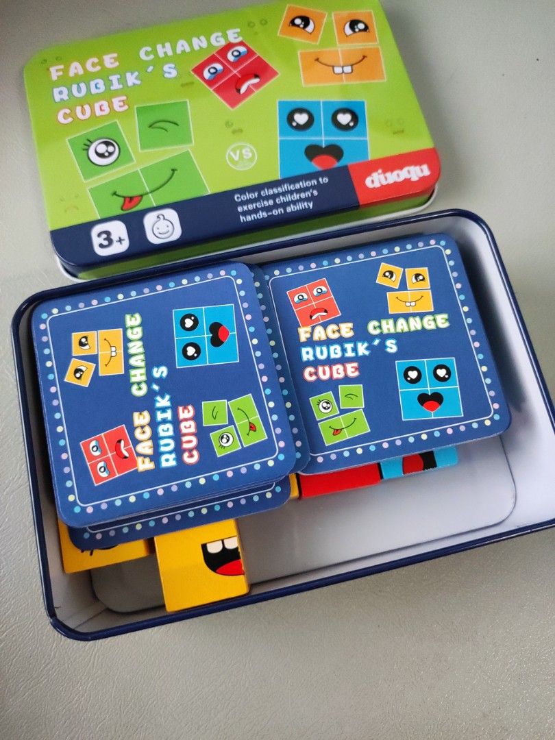 Games - Face changing Rubik's cube, Hobbies & Toys, Toys & Games on ...