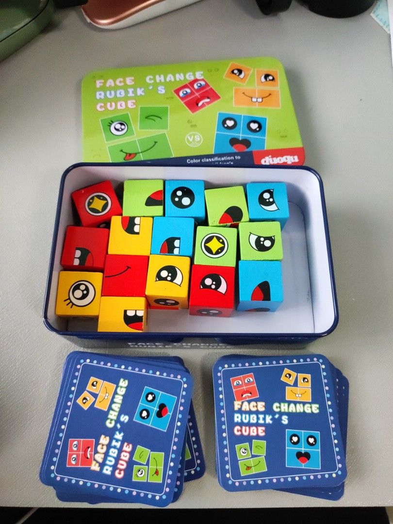 Games - Face changing Rubik's cube, Hobbies & Toys, Toys & Games on ...