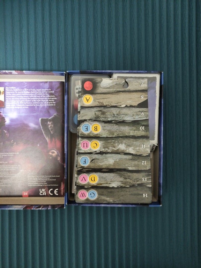 Fangs Board Game Shadow Hunters, Hobbies & Toys, Toys & Games on Carousell
