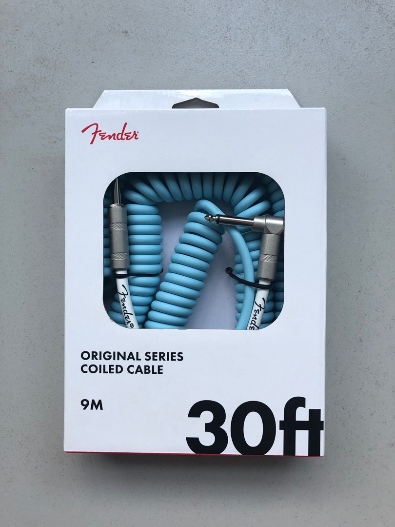 Fender Original Coiled Cable, Hobbies & Toys, Music & Media, Musical ...