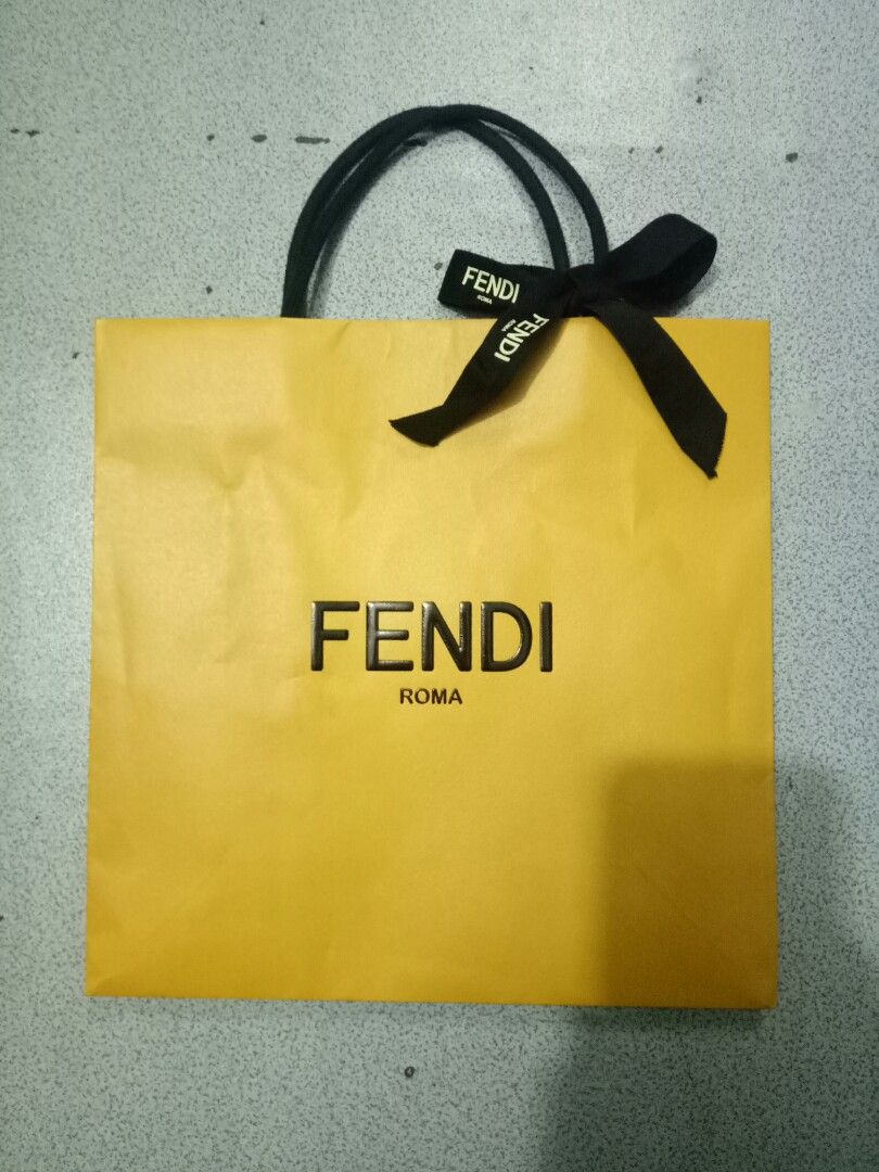 Fendi Roma Paper Bag, Women's Fashion, Bags & Wallets, Tote Bags on ...