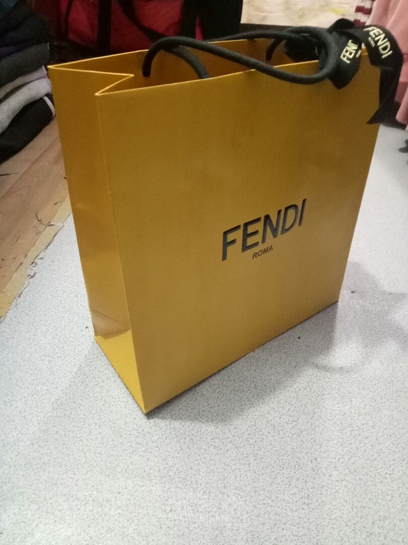 Fendi Roma Paper Bag, Women's Fashion, Bags & Wallets, Tote Bags on ...