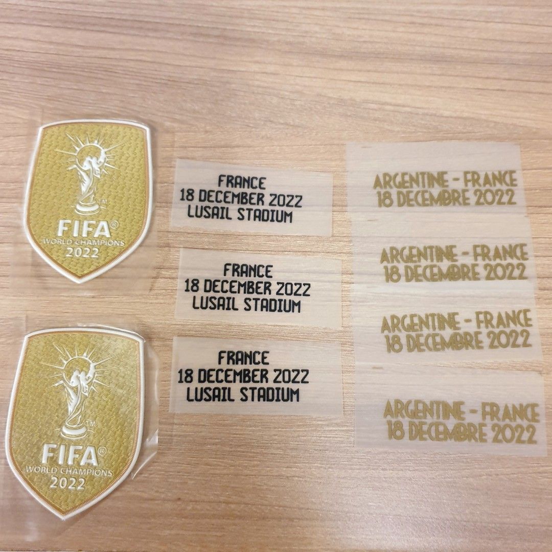 FIFA World Cup 2022 Patches, Men's Fashion, Activewear on Carousell