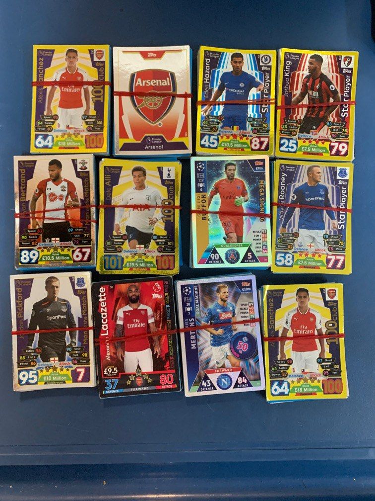 Football cards match attax , Hobbies & Toys, Memorabilia & Collectibles ...