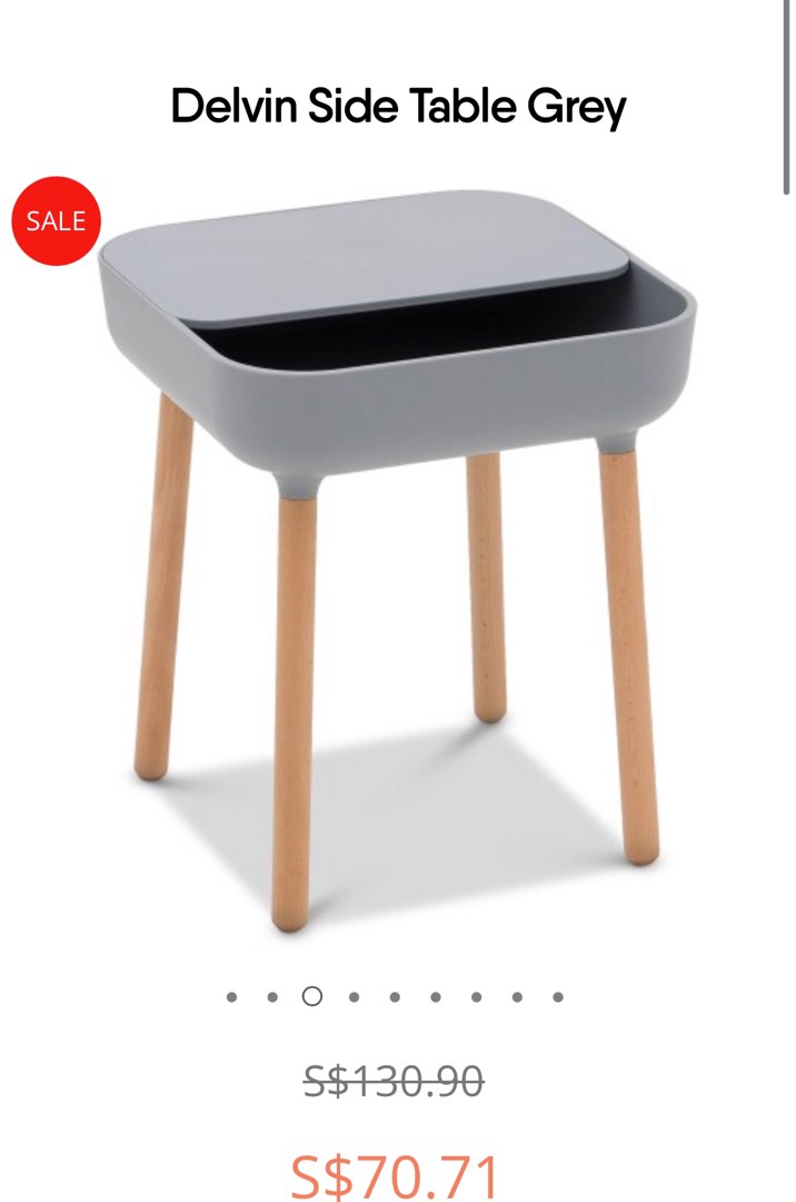 Forty two bedside table, Furniture & Home Living, Furniture, Tables ...