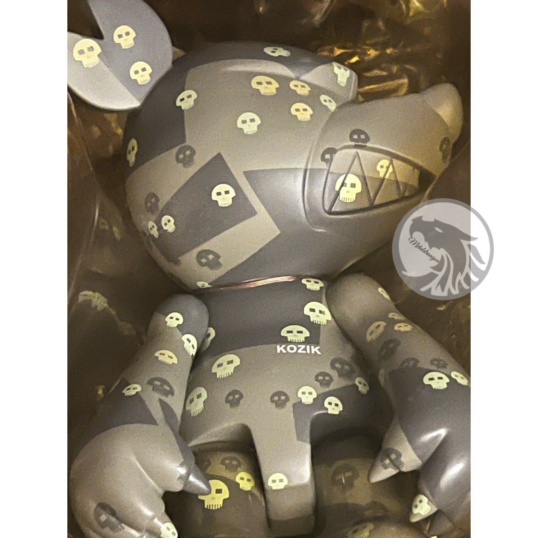 Frank Kozik Artist Touma Knuckle Bear | Ambush army Green Figure ...