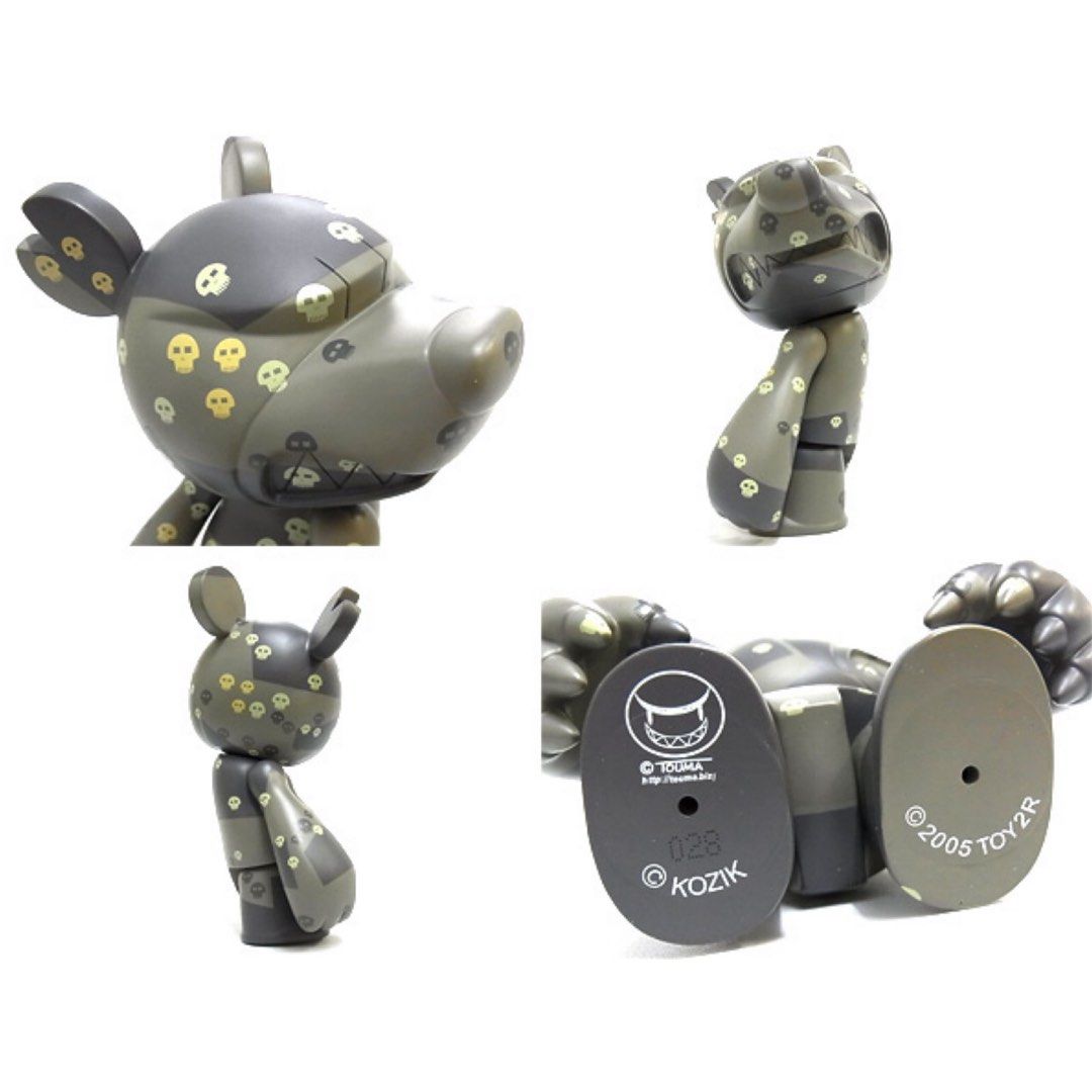 Frank Kozik Artist Touma Knuckle Bear | Ambush army Green Figure ...
