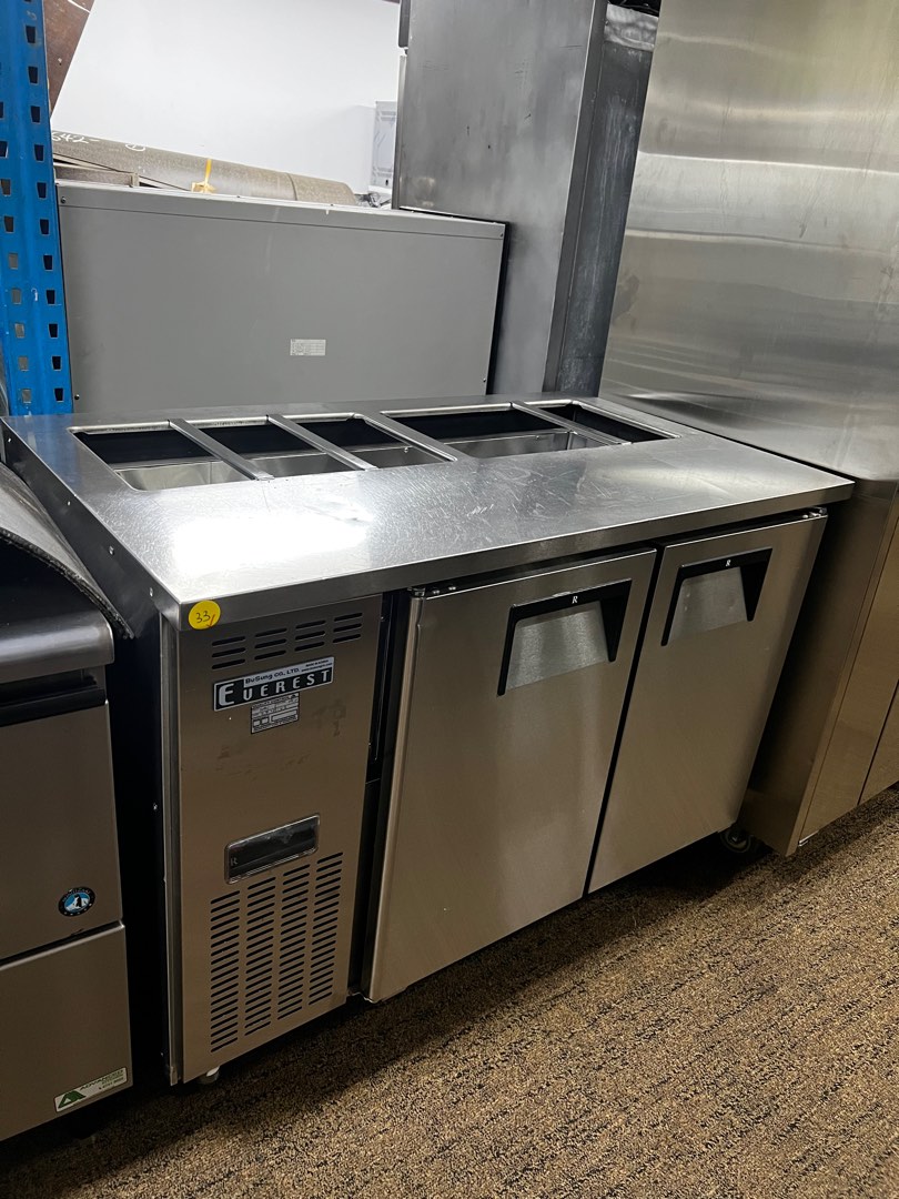 (Free delivery and warranty) everest salad showcase/ open showcase ...