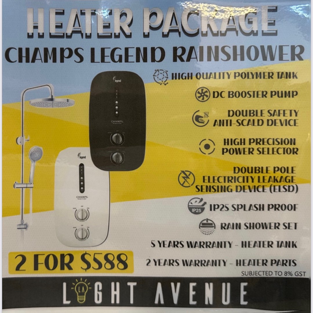 [FREE DELIVERY] INSTANT HEATER PACKAGES, TV & Home Appliances, Water ...
