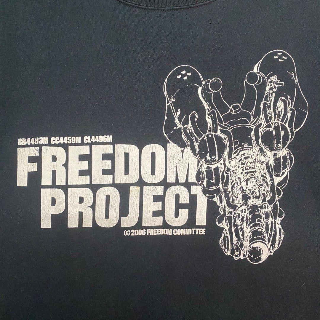 Freedom Project by Katsuhiro Otomo Akira Anime T-Shirt, Men's Fashion ...