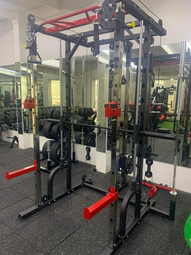 Functional Smith Machine Full Rack, Sports Equipment, Exercise ...
