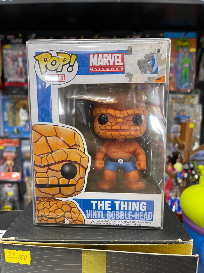 Funko Pop Marvel THE THING (VAULTED), Hobbies & Toys, Toys & Games on ...