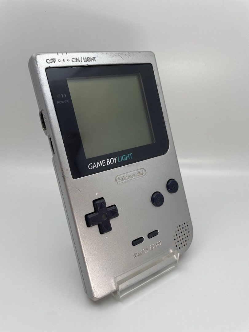 Gameboy Light Game Boy Light GBL Silver MGB-101, 電子遊戲, 電子遊戲機, Nintendo ...