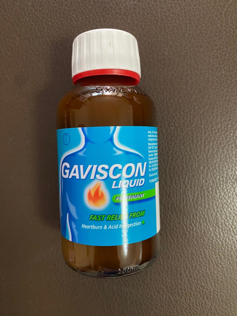 Gaviscon Liquid (Peppermint), 200ml (last bottle!), Health & Nutrition ...