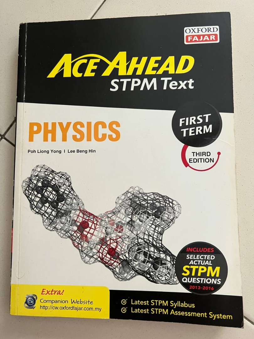 H2 Physics Assessment Books (Free STPM Physics), Hobbies & Toys, Books ...
