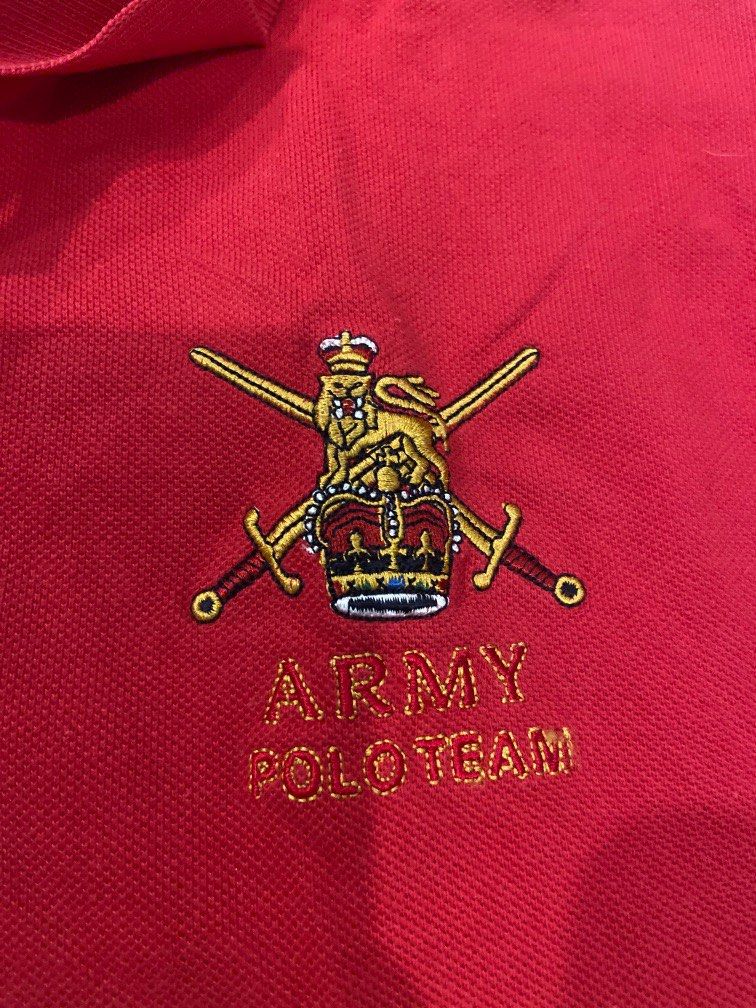 HACKETT British Army Polo Team, Men's Fashion, Tops & Sets, Tshirts ...