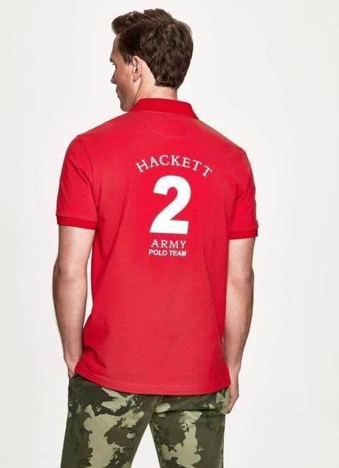 HACKETT British Army Polo Team, Men's Fashion, Tops & Sets, Tshirts ...
