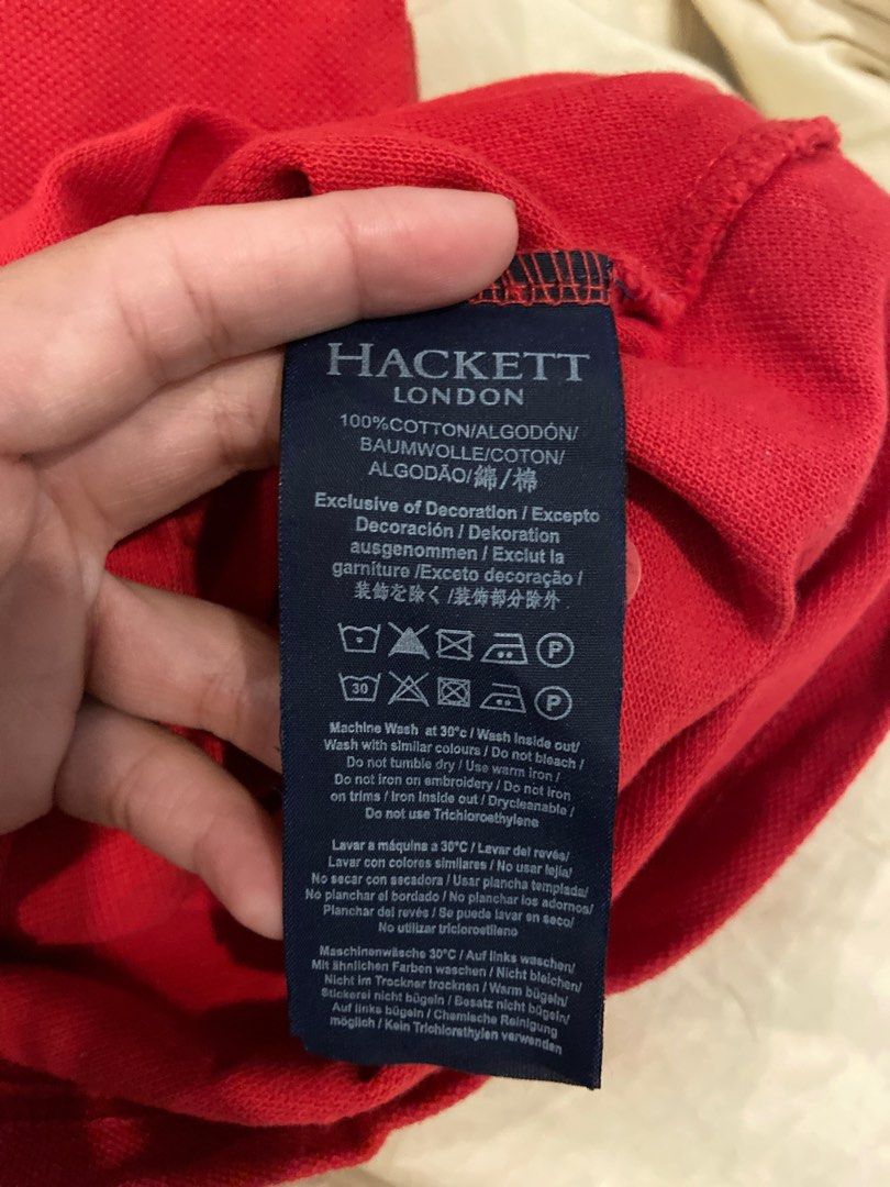 HACKETT British Army Polo Team, Men's Fashion, Tops & Sets, Tshirts ...