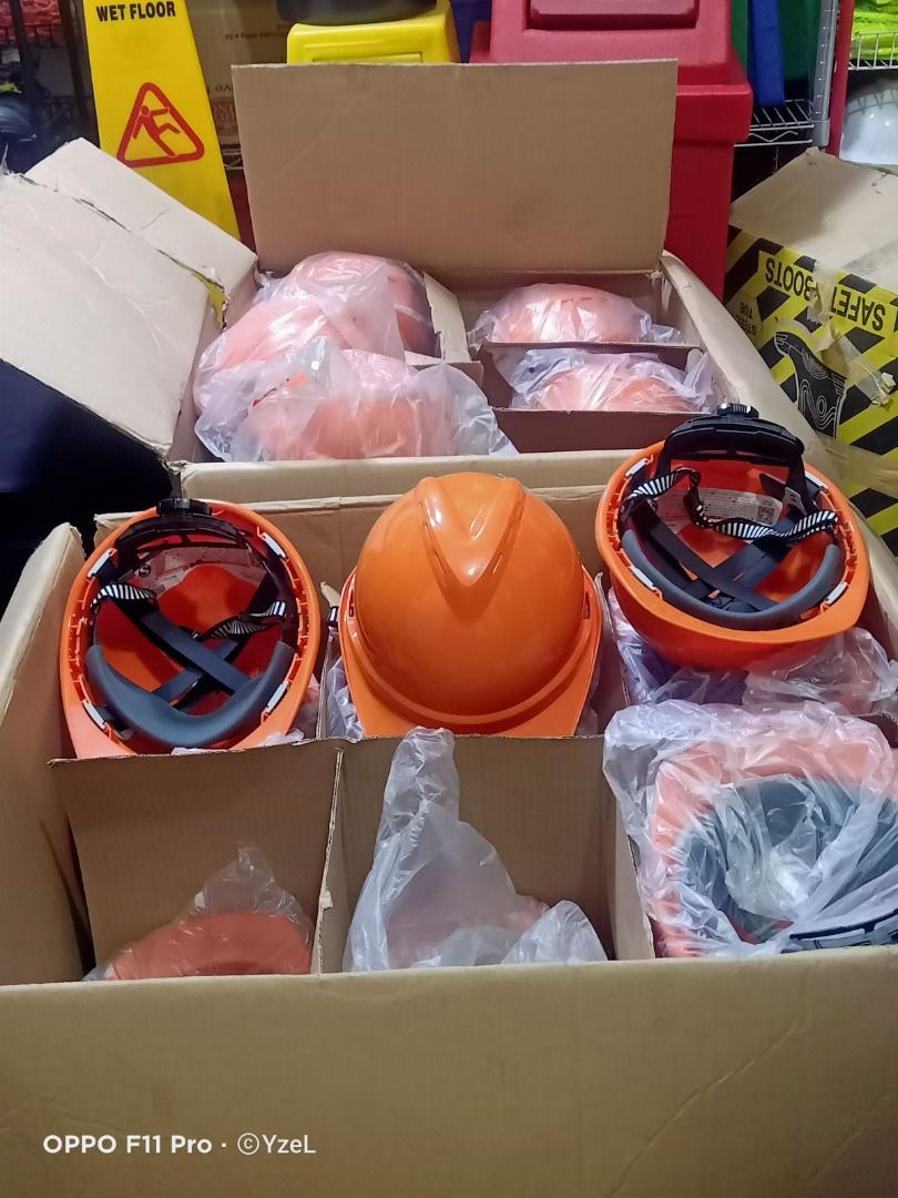 HARD HAT MSA BRAND on Carousell