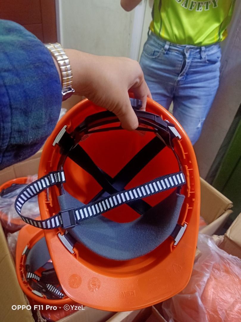 HARD HAT MSA BRAND on Carousell
