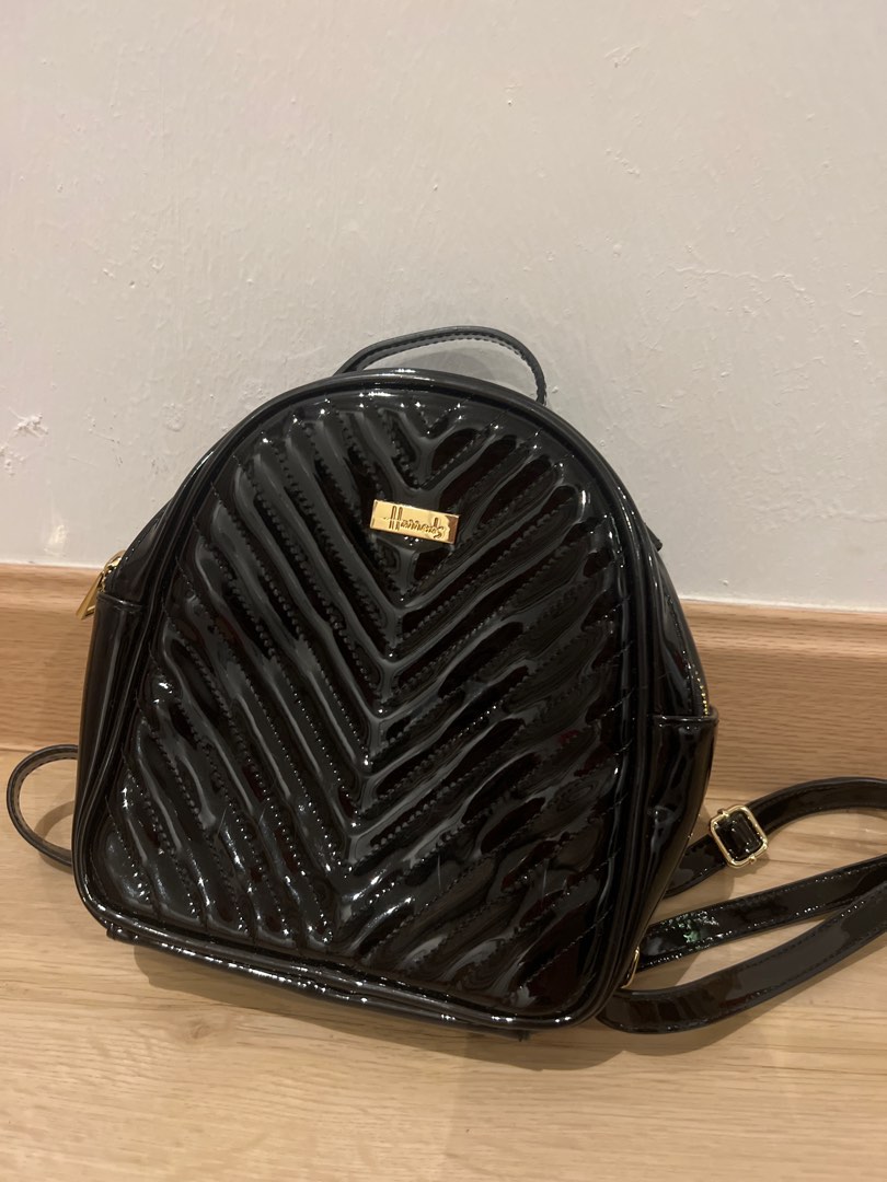 Harrods backpack, Luxury, Bags & Wallets on Carousell