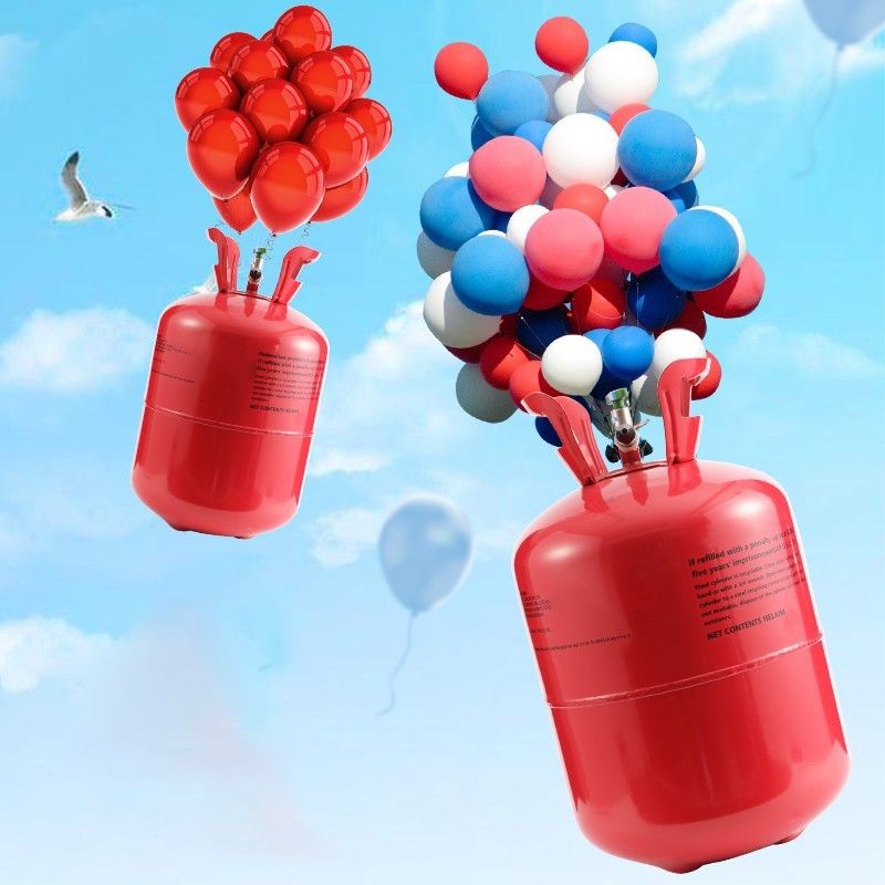 Helium balloon tank helium gas balloon inflation helium balloon blow up ...