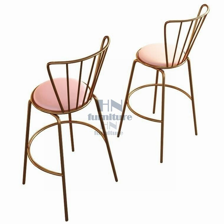 hn-0567 EMILIA Modern Contemporary Caged Bar Stools, Furniture & Home Living, Furniture, Chairs ...
