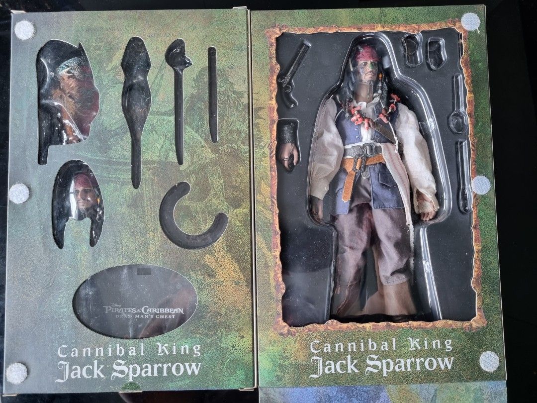 Hot Toys Cannibal King Jack Sparrow, Hobbies & Toys, Toys & Games on ...