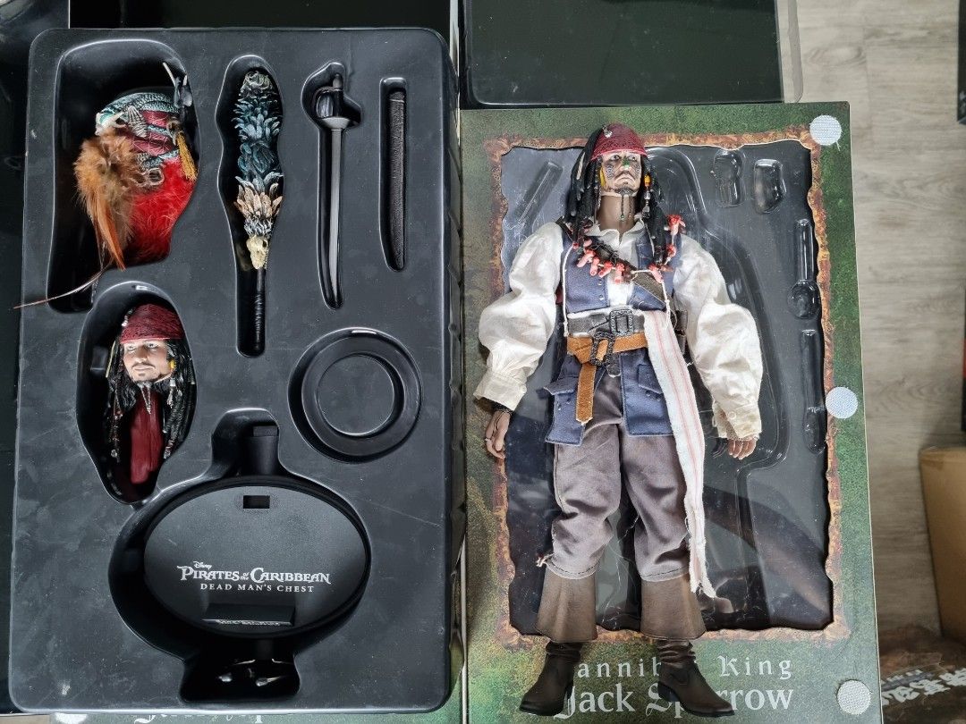 Hot Toys Cannibal King Jack Sparrow, Hobbies & Toys, Toys & Games on ...