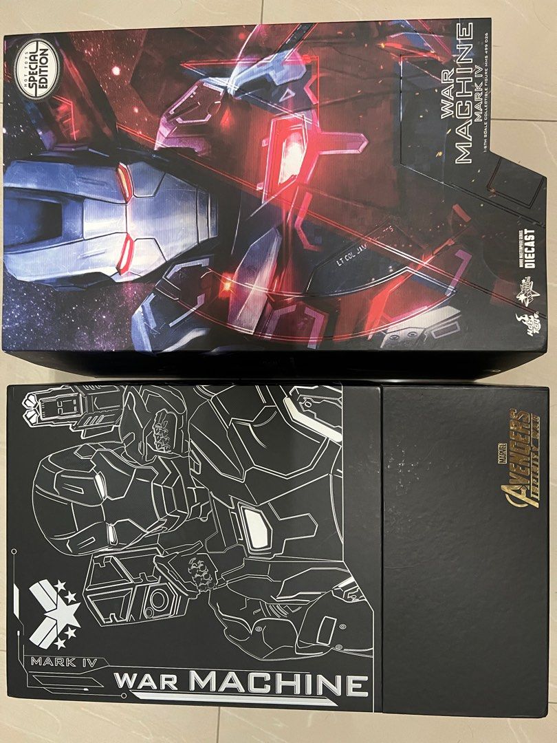 Hot Toys IW War Machine Mark 4 Special Edition, Hobbies & Toys ...