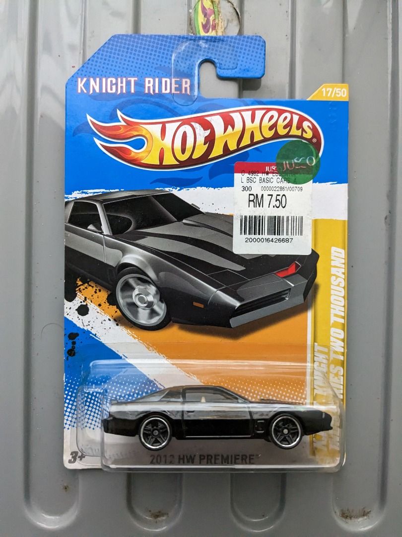 Hot Wheels Knight Rider KITT Knight Industries Two Thousand, Hobbies ...