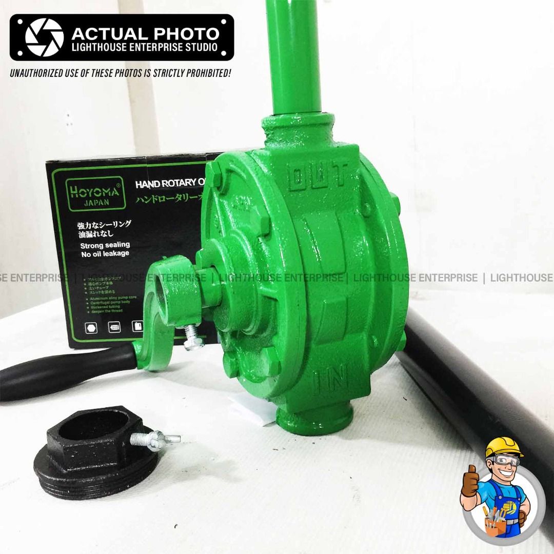 HOYOMA Japan Hand Rotary Oil Pump (H-ROP135) LIGHTHOUSE ENTERPRISE ...