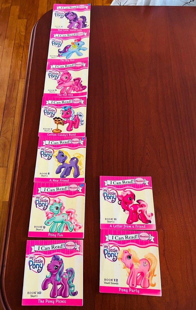 I CAN READ. My Little Pony PHONICS, Hobbies & Toys, Books & Magazines ...