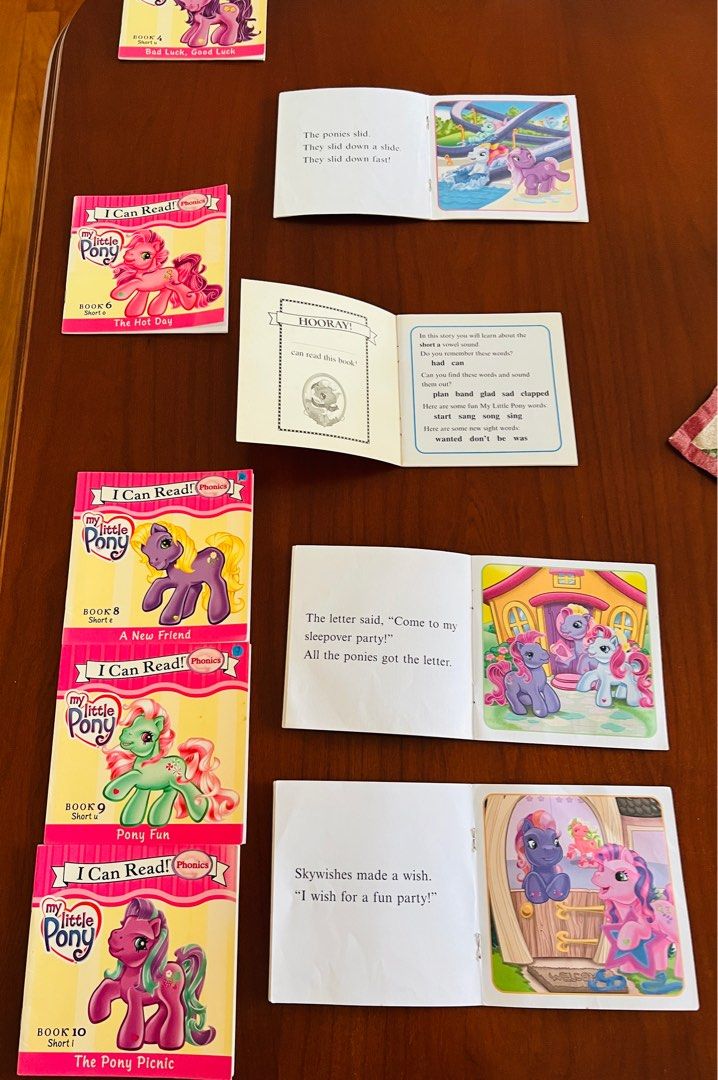 I CAN READ. My Little Pony PHONICS, Hobbies & Toys, Books & Magazines ...