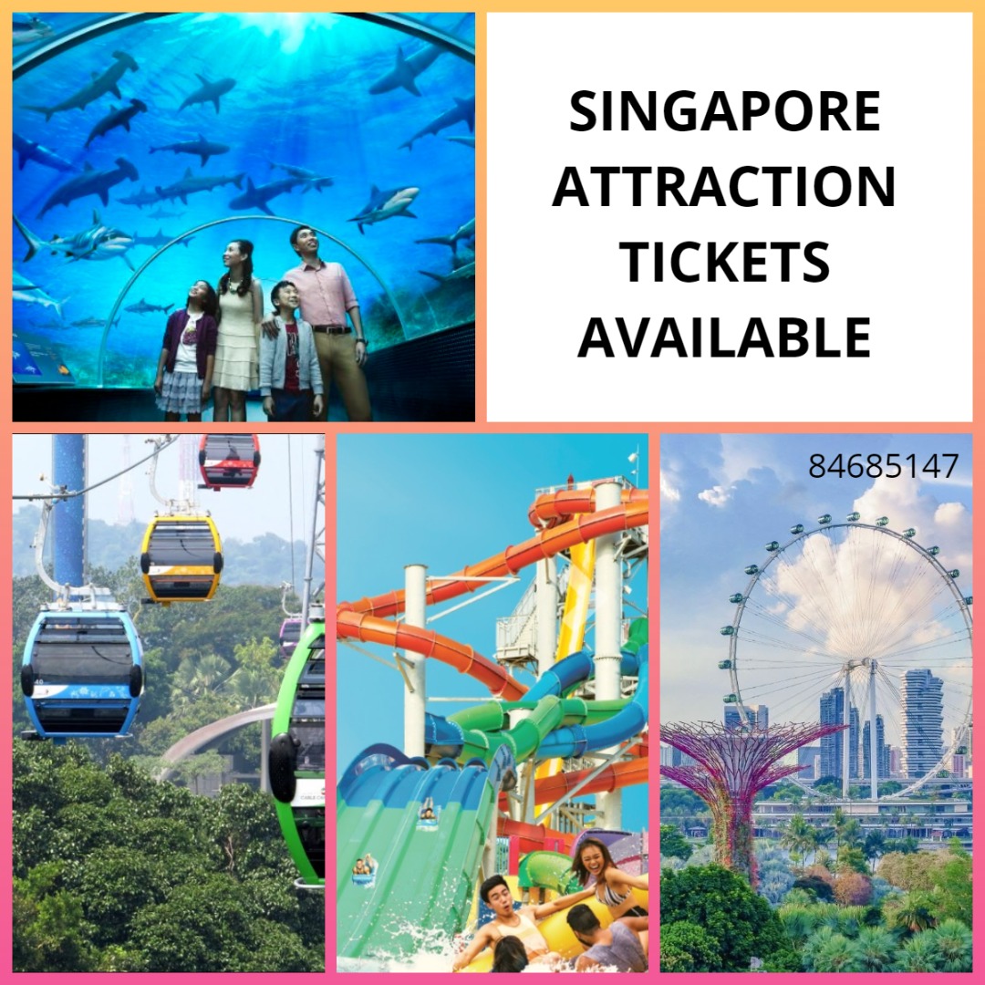 Ice cream museum Wild wild wet Superpark Big Bus MBS Sampan ride iFly ...
