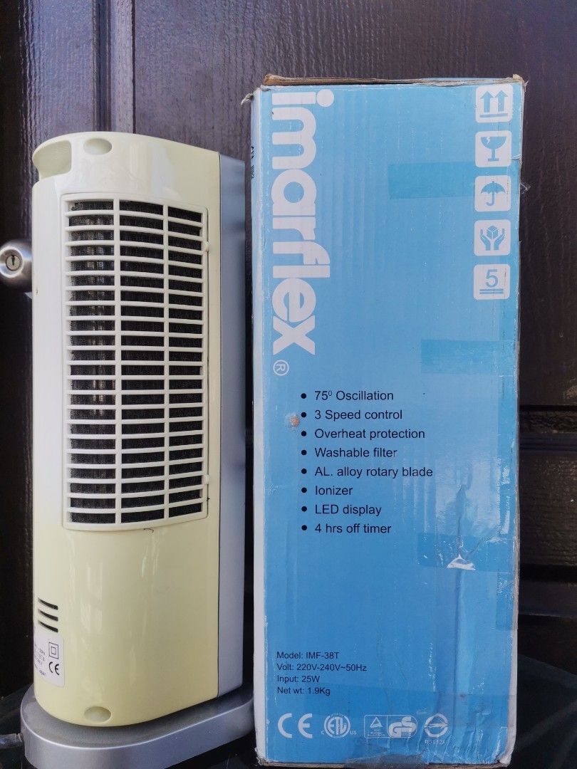 Imarflex mini fan, Furniture & Home Living, Lighting & Fans, Fans on ...