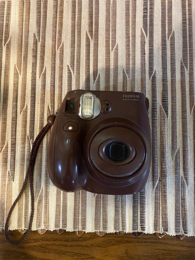 Intax Mini 7S Cheki chocolate color, Photography, Cameras on Carousell