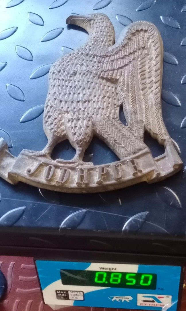 JODHPUR State Emblom . Eagle india vintage collectible .Heavy, Hobbies ...