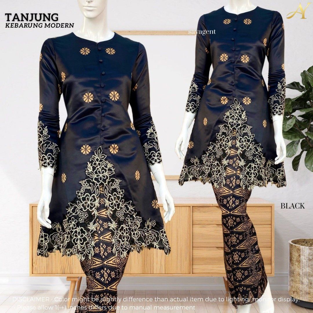 Kebarung Modern Tanjung LG6432, Women's Fashion, Muslimah Fashion, Baju ...