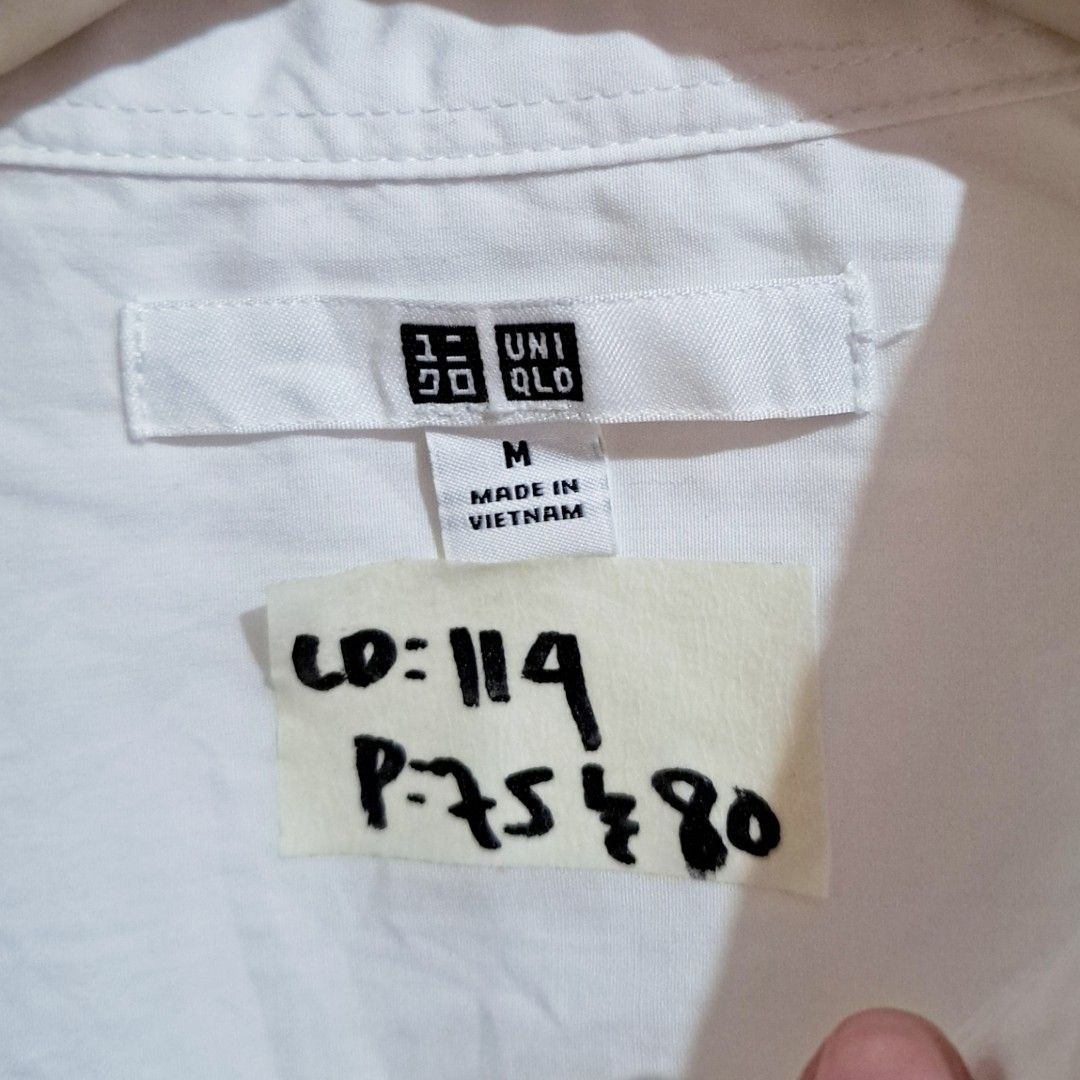 Kemeja putih oversize uniqlo, Fesyen Wanita, Pakaian Wanita, Atasan di ...