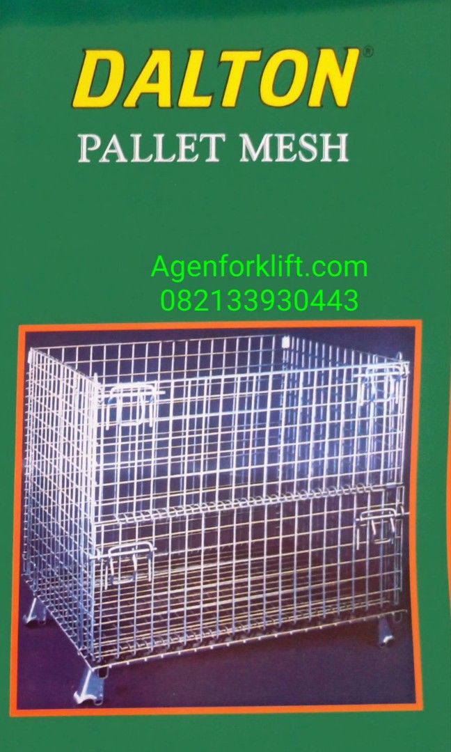 Keranjang Besi Lipat / Pallet Mesh Dalton, Serba Serbi, Others di Carousell