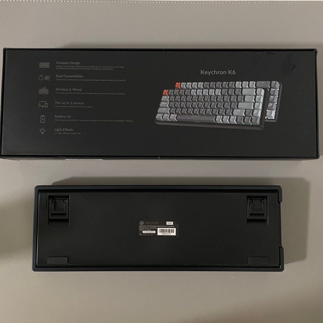 Keychron K6 Modded, Computers & Tech, Parts & Accessories, Computer ...