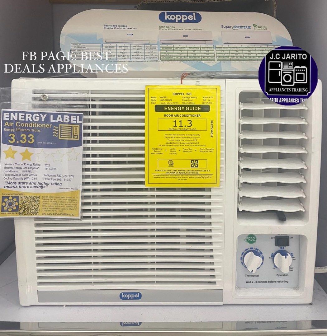 KOPPEL EVO MANUAL INVERTER ON SALE, TV & Home Appliances, Air ...