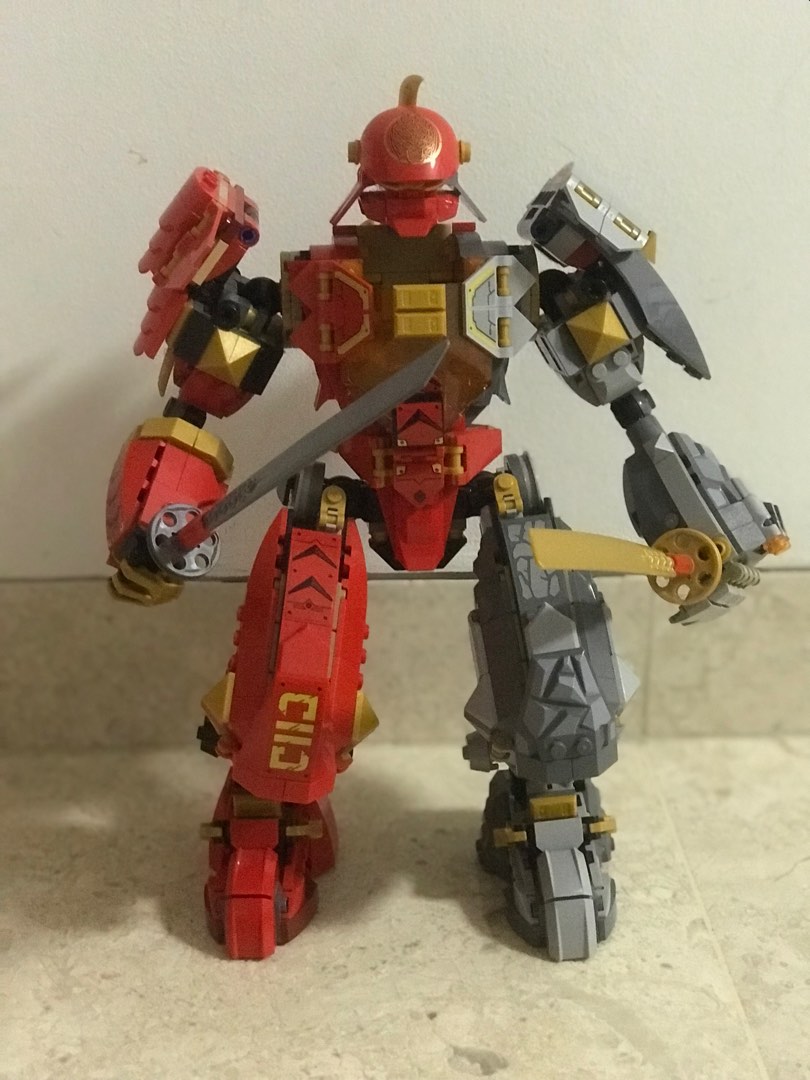 Lego Ninjago 71720 Fire Stone Mech, Hobbies & Toys, Toys & Games on ...