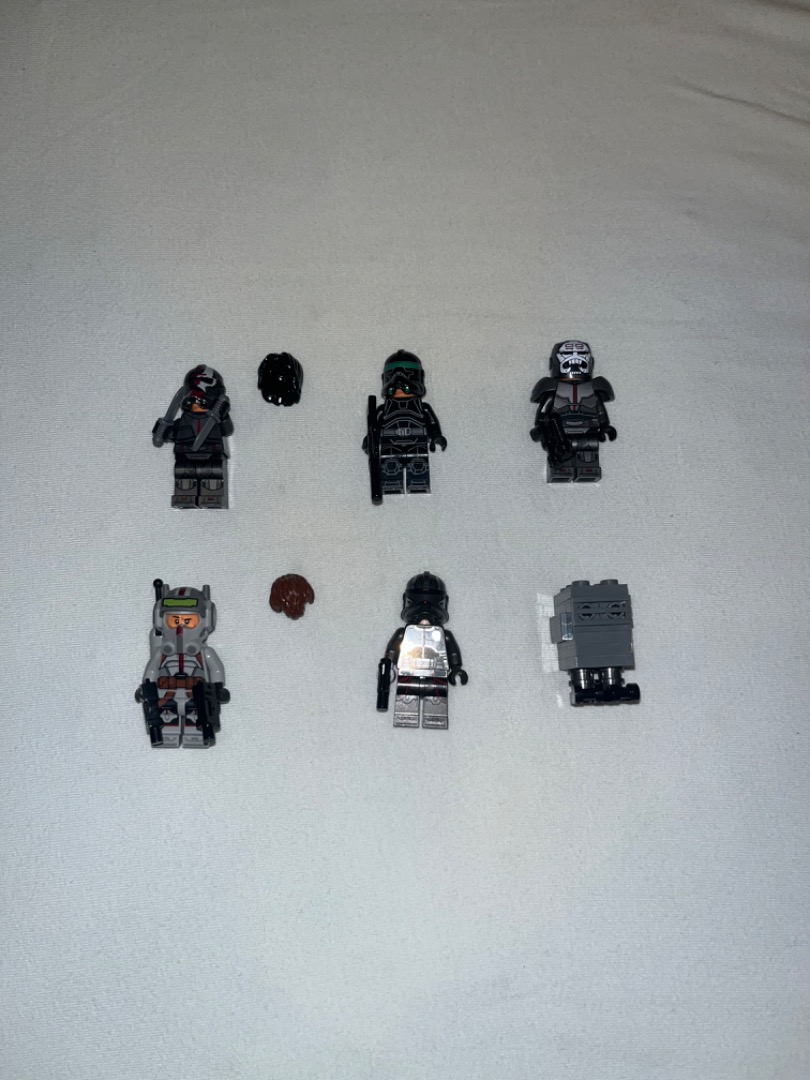 Lego Star Wars The Bad Batch Attack Shuttle FIGURES ONLY, Hobbies ...
