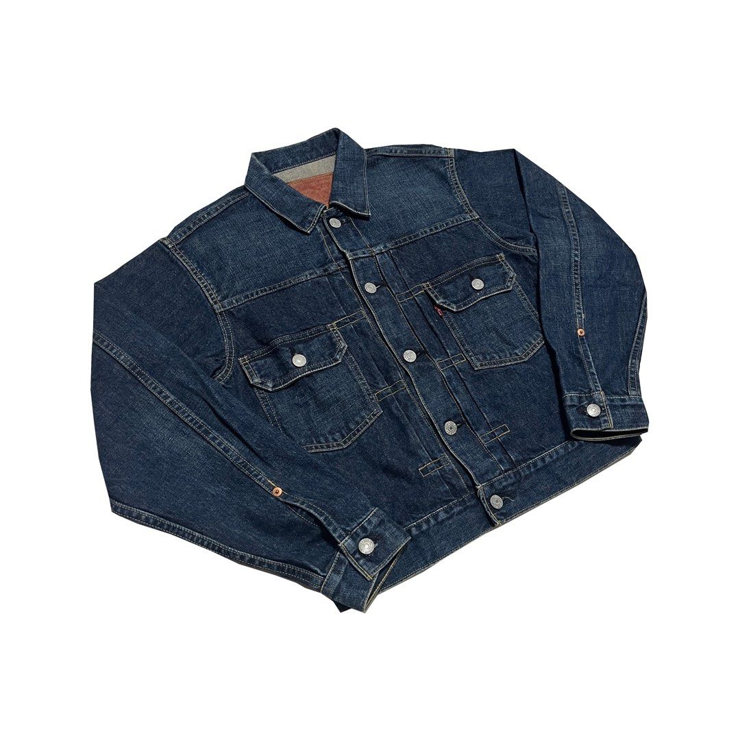 Levis LVC 71507xx Big E J02 Type 2 Denim Jacket, 男裝, 外套及戶外衣服 - Carousell