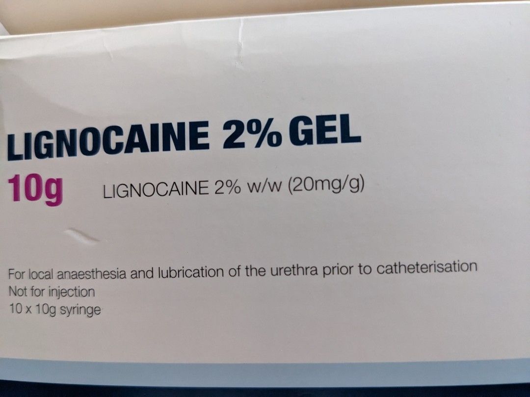 Lignocaine 2% Gel 10g, Health & Nutrition, Medical Supplies & Tools on ...