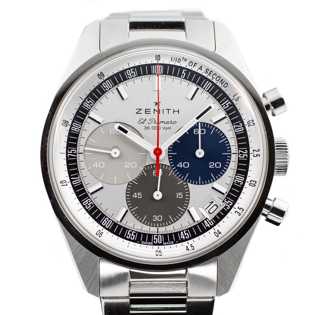 Like New Zenith Chronomaster Original in Steel Bracelet Ref: 03.3200. ...